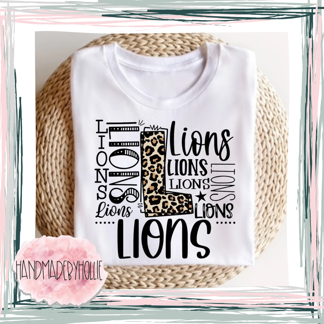 Lions Typography – handmadebyhollie